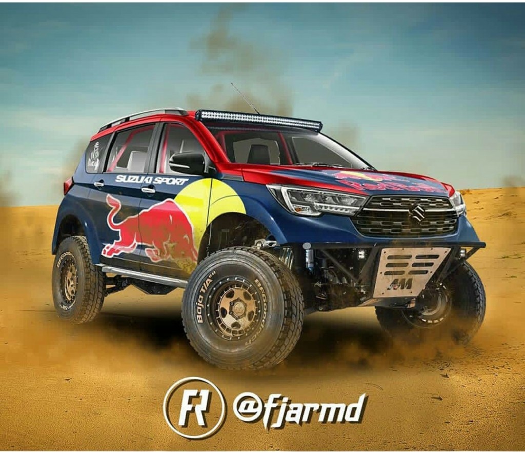 Lihat Nih, Kerennya Suzuki XL7 Yang Sudah Kena Sentuhan Modifikasi Digital
