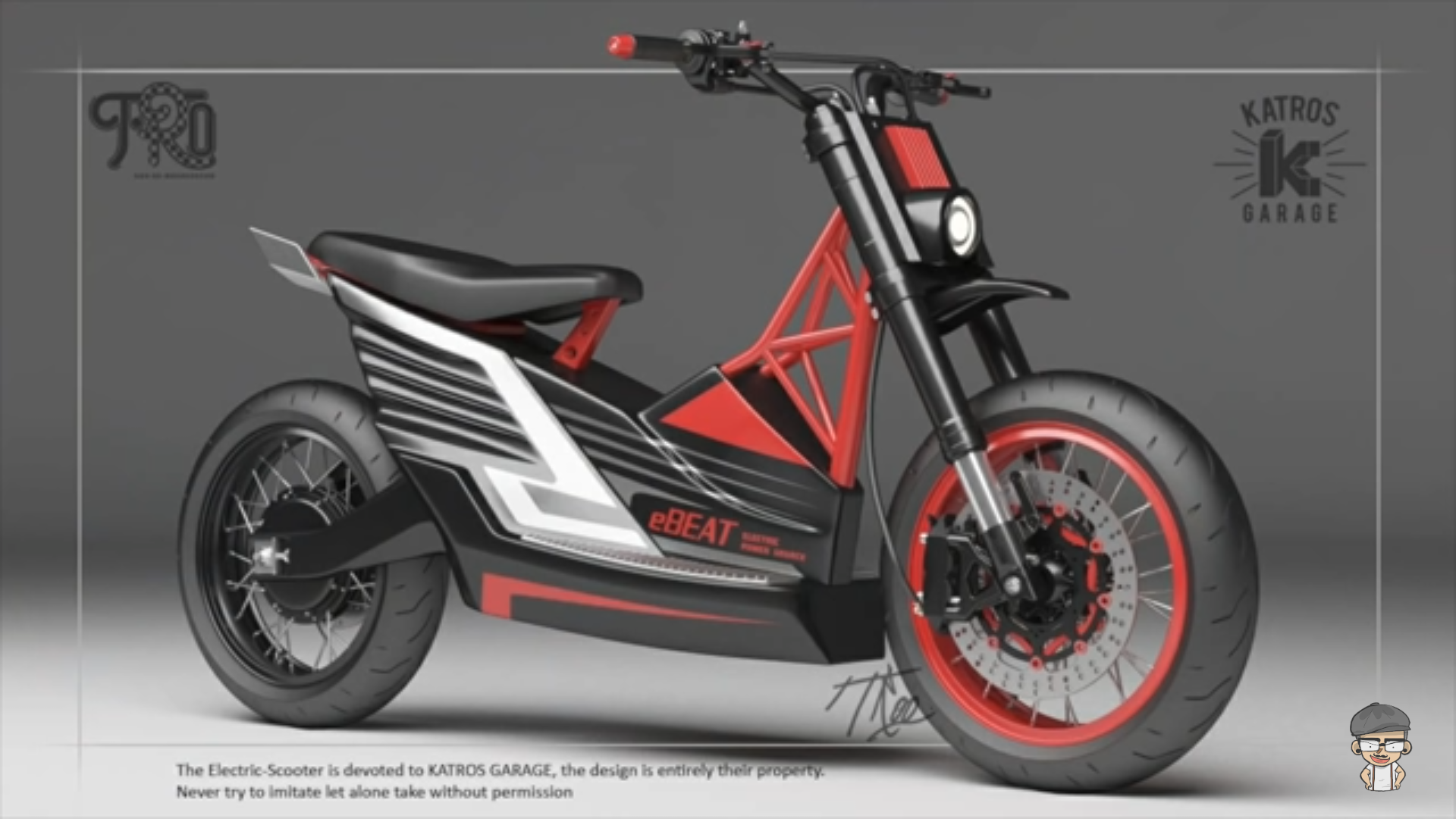 Youtuber Otomotif Alit Susanto Bagikan Give Away Berhadiah Motor Listrik