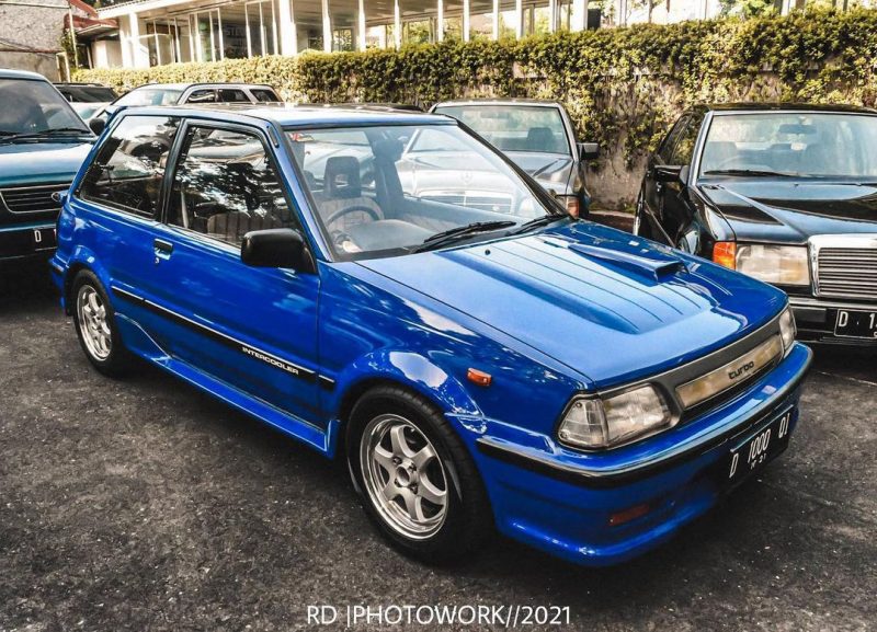 Toyota Starlet EP70 Tampil Gagah Andalkan Part Upgrade Starlet EP71 ...