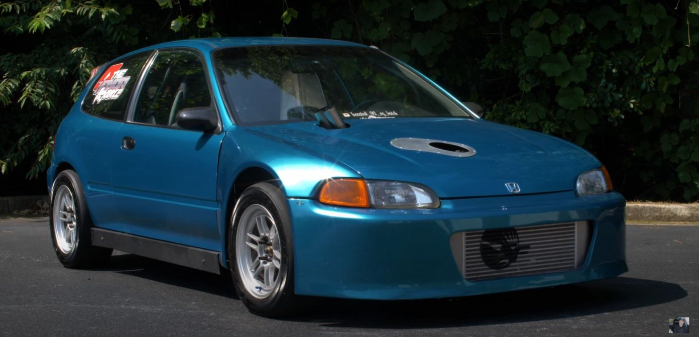 Honda Civic EG6 Tanam Mesin K20 Series Dipadu Turbo Plus AWD, Tenaga ...