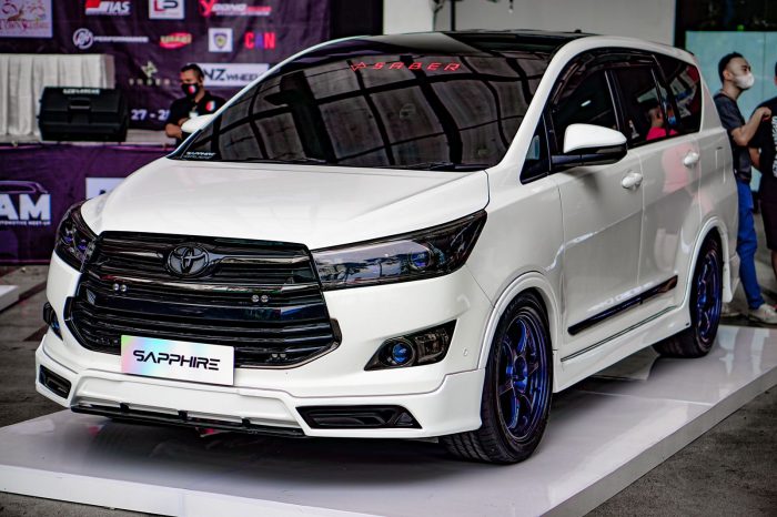 Toyota Innova Reborn Pasang Body Kit Sapphire Indonesia, Tengok 3 Model ...