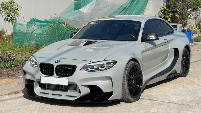 BMW M2 Bertubuh Gambot, Pasang Wide Body Kit dan Sayap Lebar - NMAA