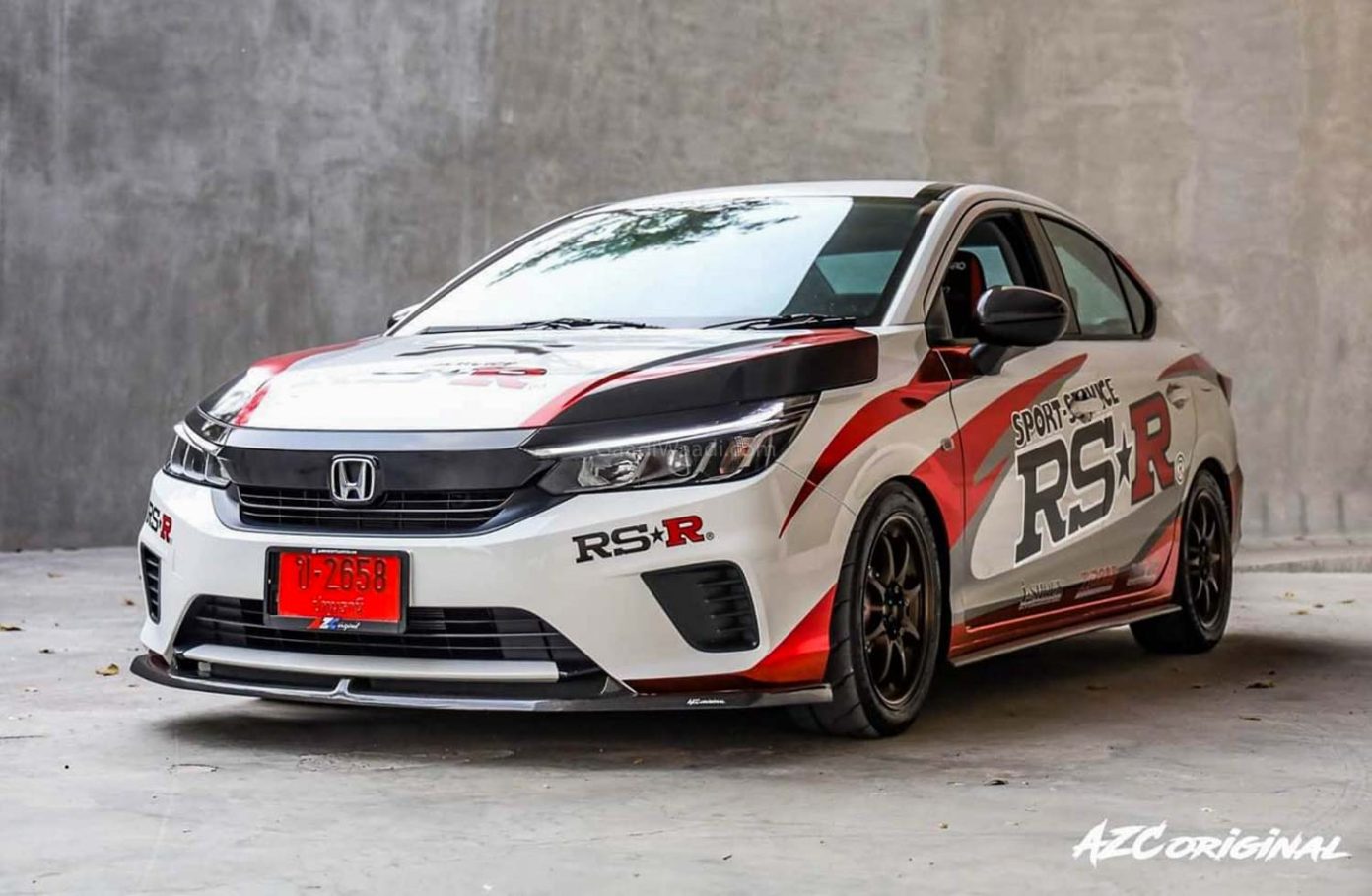 Honda City Sedan Tergiur Modifikasi ala Mobil Rally WRC - NMAA
