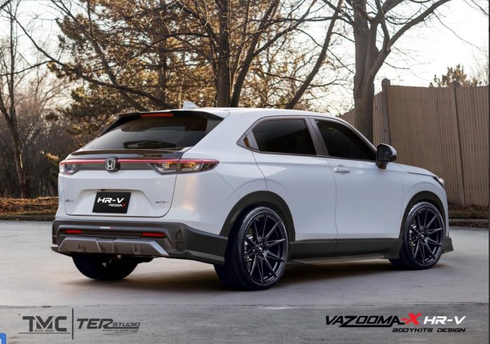All New Honda HR-V Makin Stylish dan Sporty Modal Pasang Body Kit ...