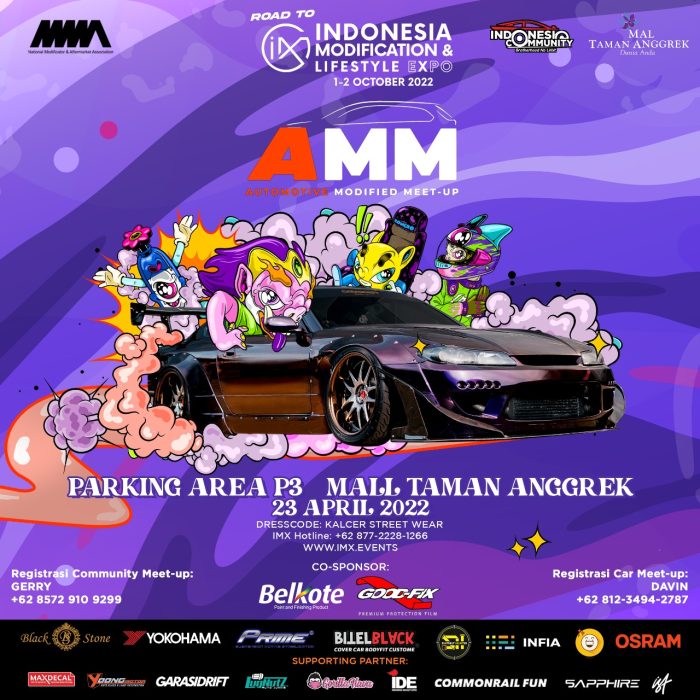Sepekan Jelang Road to IMX 2022: Automotive Modified Meet-up Mall Taman ...