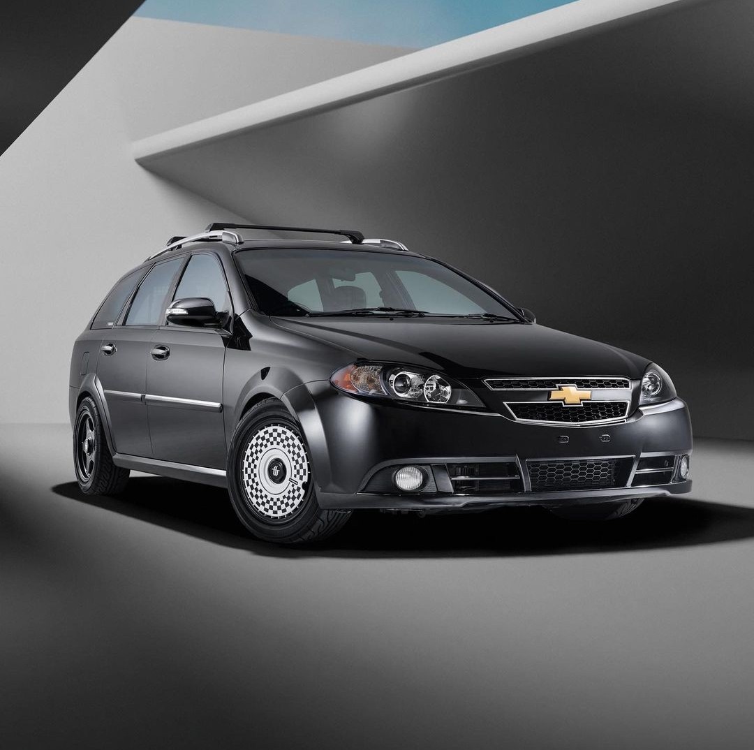 Chevrolet Lacetti Ekspos Gaya Meaty Fitment Pakai Velg Turbo Bastard - NMAA