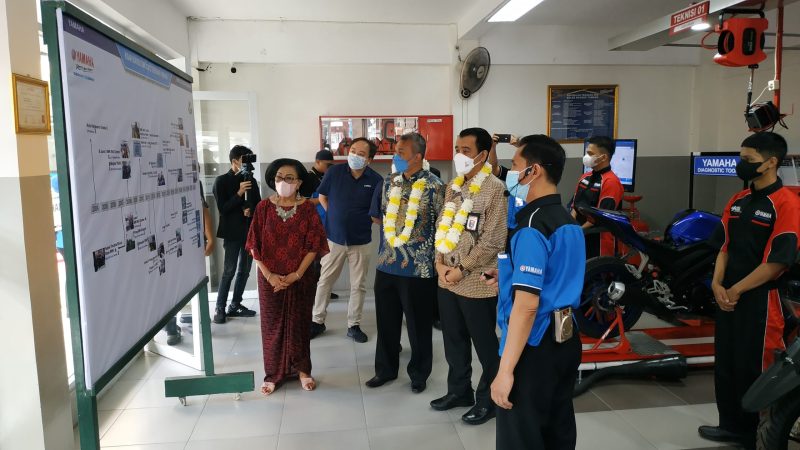 Yamaha Resmikan Kelas Khusus di SMK ICB Cinta Teknika Bandung - NMAA
