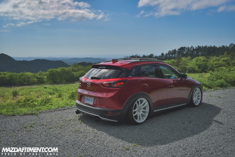 Mazda CX-3 Mantap Gaya Stance, Kaki-kaki Kandas Ditopang Air Suspension ...