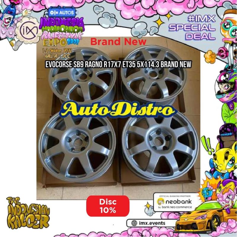 Promo Menggiurkan Koleksi Velg Second Autodistro di Garage Sale OLX ...