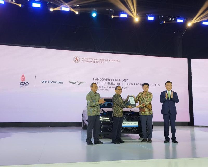 Hyundai Indonesia Serahkan 393 Unit Genesis Electrified G80 dan Ioniq 5 ...