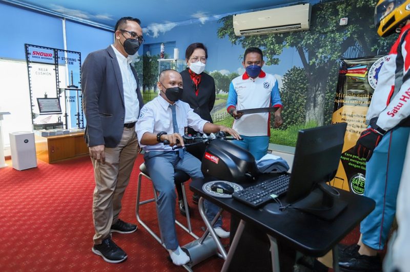 Inilah Belajar Safety Riding yang Menyenangkan Versi Yayasan AHM - NMAA