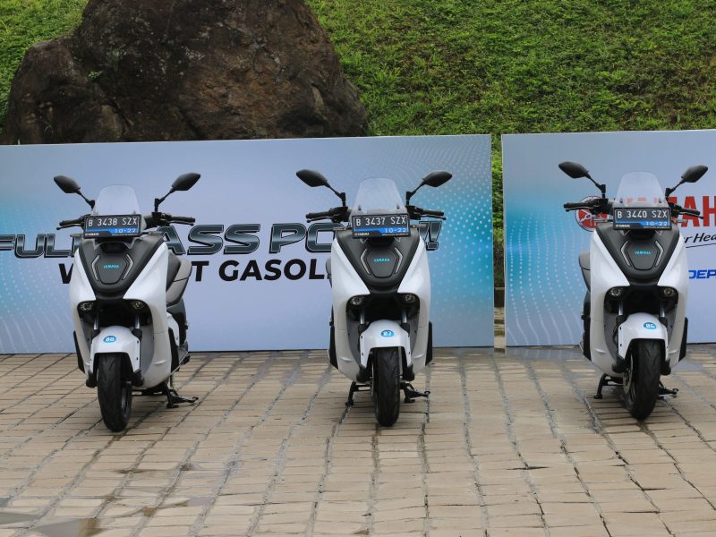 Yamaha Indonesia Resmi Memulai Tes Pasar Motor Listrik Yamaha E01 - NMAA