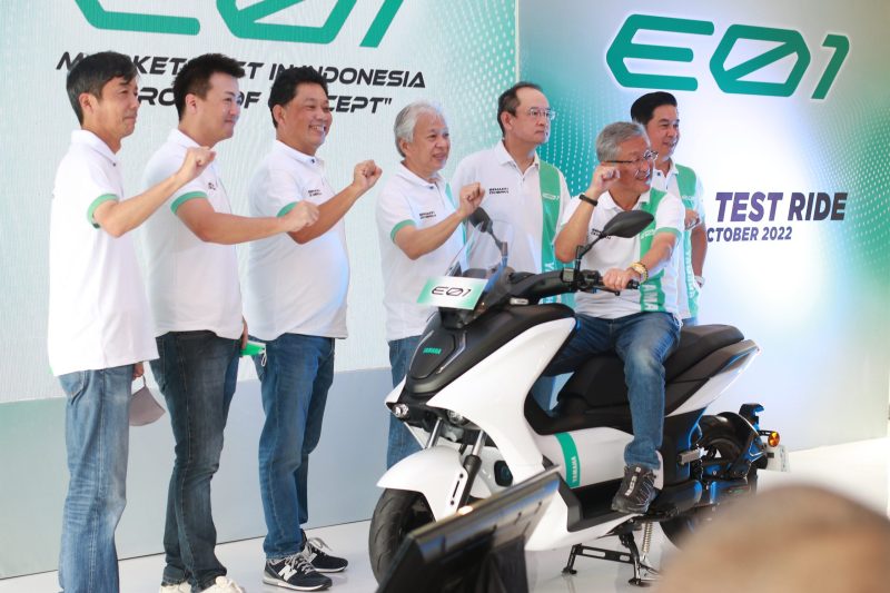 Yamaha Indonesia Resmi Memulai Tes Pasar Motor Listrik Yamaha E01 - NMAA