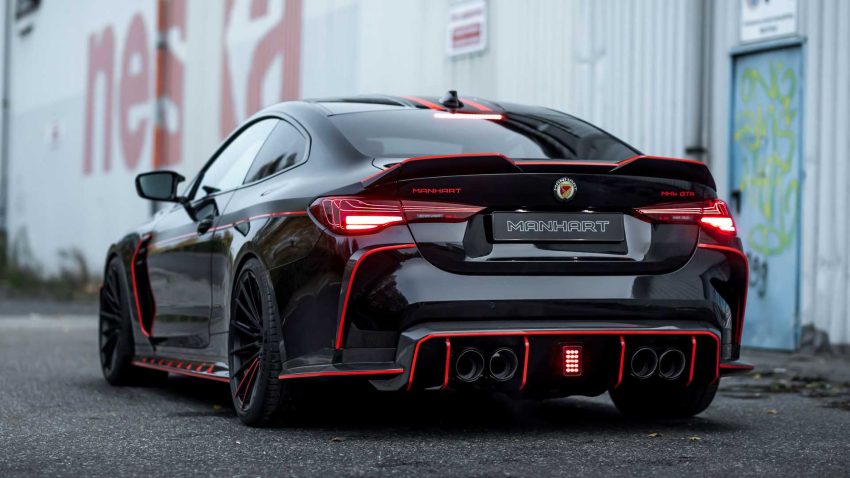 Modifikasi BMW M4 CSL Bertenaga Monster Kreasi Manhart Performance - NMAA