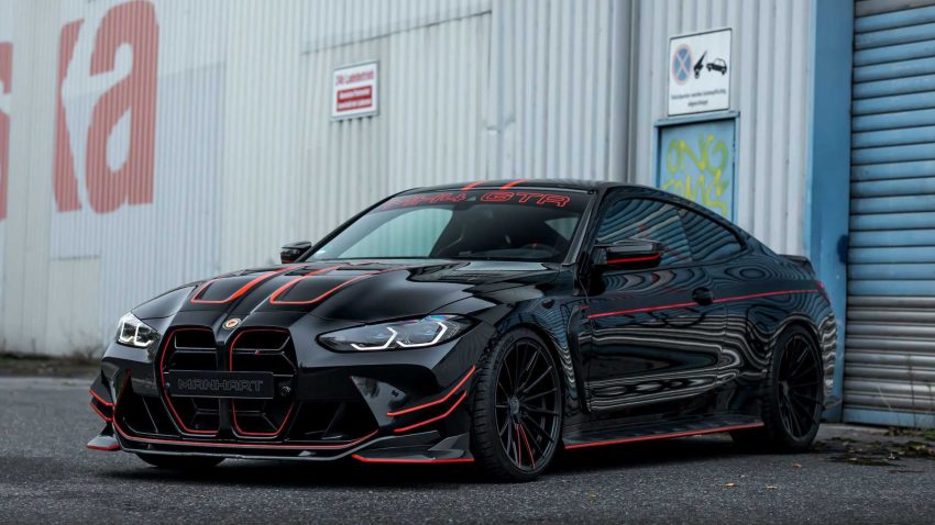 Modifikasi BMW M4 CSL Bertenaga Monster Kreasi Manhart Performance - NMAA