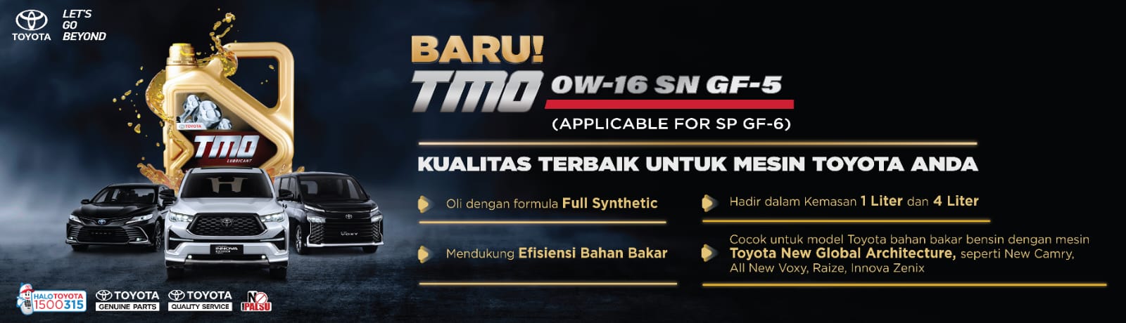 TAM Luncurkan 2 Varian Baru Oli TMO yang Sesuai Teknologi Terbaru Mesin Toyota - NMAA