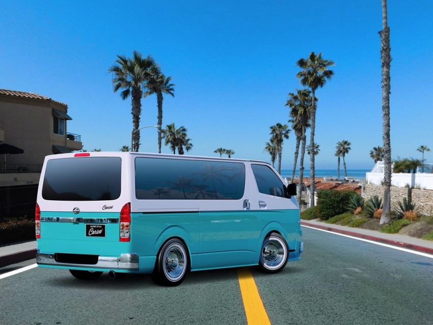 Alpine Style Sebarkan Geliat Modifikasi Retro Custom Toyota Hiace dan ...