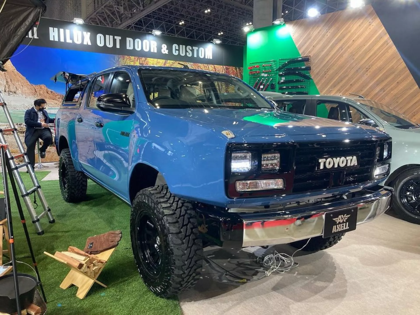 3 Modifikasi Toyota Hilux dalam Pilihan Gaya Retro