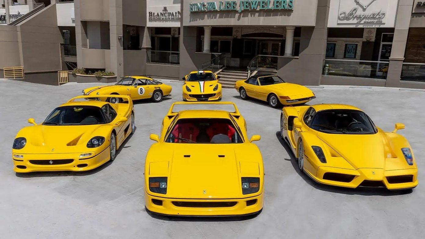 Melihat Isi Koleksi Garasi Konglomerat David Lee, dari Ferrari F50 ...