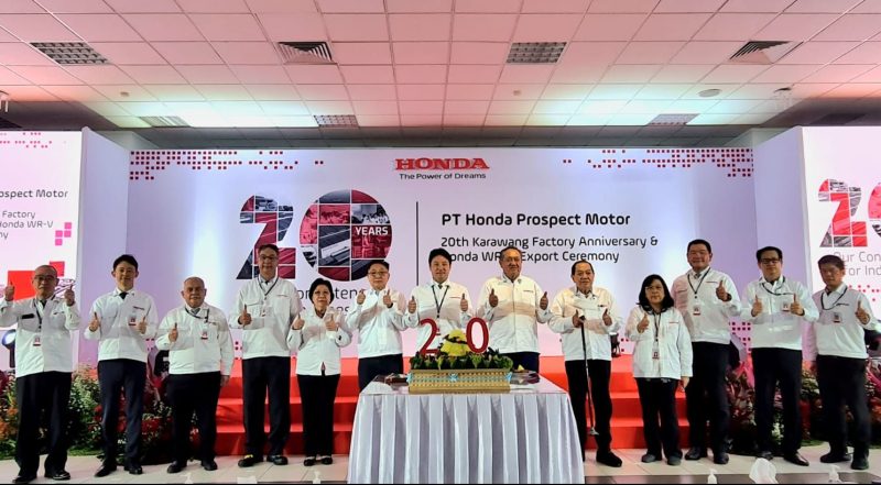 HPM Peringati 20 Tahun Beroperasinya Pabrik Honda di Karawang - NMAA