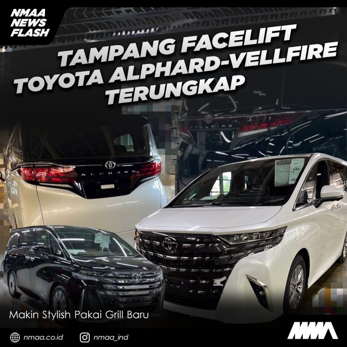 Tampang Facelift Toyota Alphard-Vellfire Terungkap, Makin Stylish Pakai ...