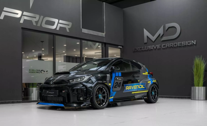 Toyota GR Yaris Dijejali Wide Body Kit Prior Design, Pakai Velg Center ...