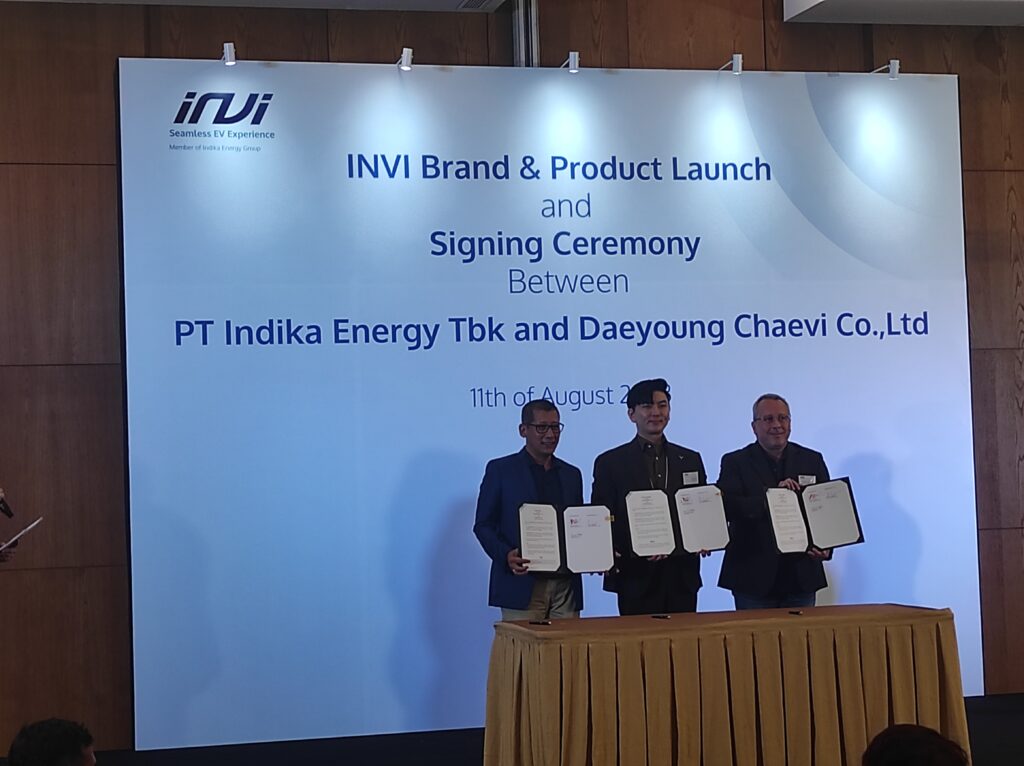 Kolaborasi Indika Energy dan Daeyoung Chaevi, Kembangkan Charging ...