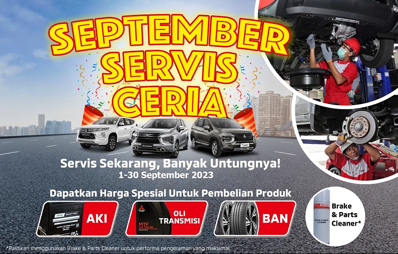 Program September Service Ceria MMKSI Tawarkan Kemudahan Perawatan ...