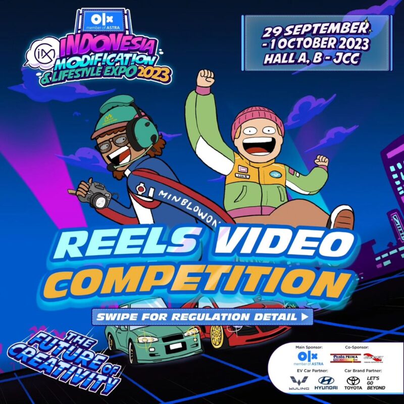 Ikuti Reels Video Competition OLX IMX 2023, Dapatkan Total Hadiah ...
