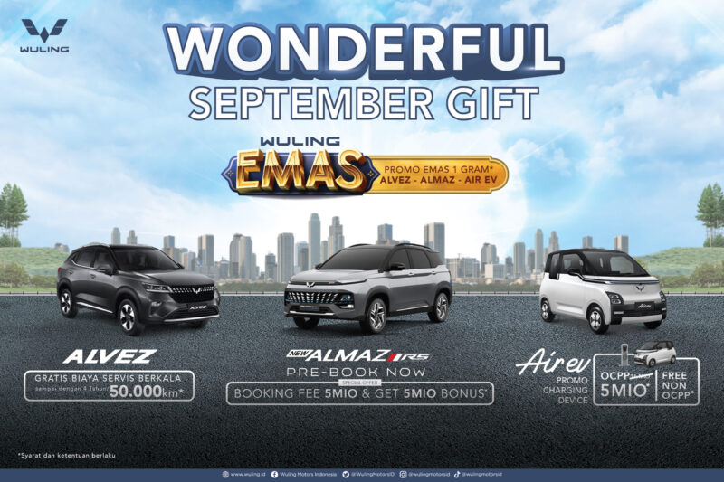 Wonderful September Gift, Program Promo Wuling Berskala Nasional - NMAA