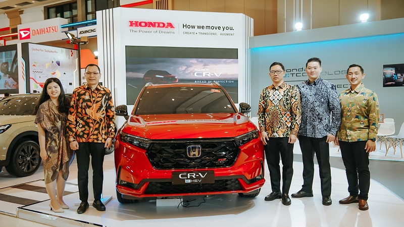 Honda Boyong All New CR-V RS e:HEV dan Sejumlah Program Menarik di GIIAS 2023 Bandung - NMAA