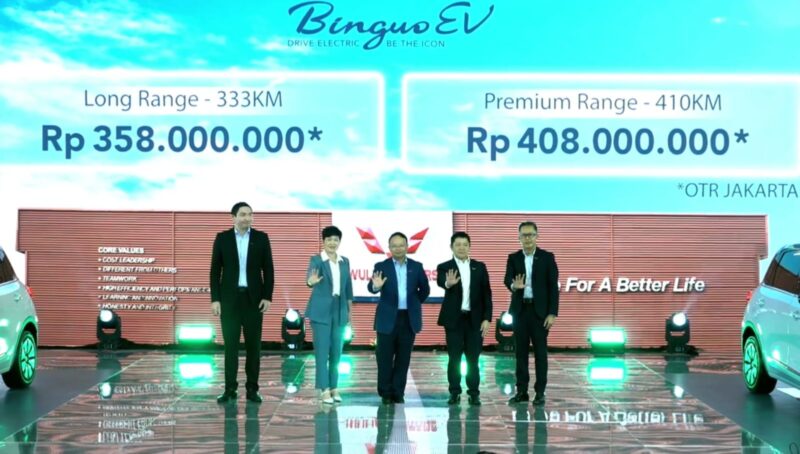 Wuling Binguo EV Dibanderol Mulai Rp 358 Juta untuk Tipe Long Range - NMAA