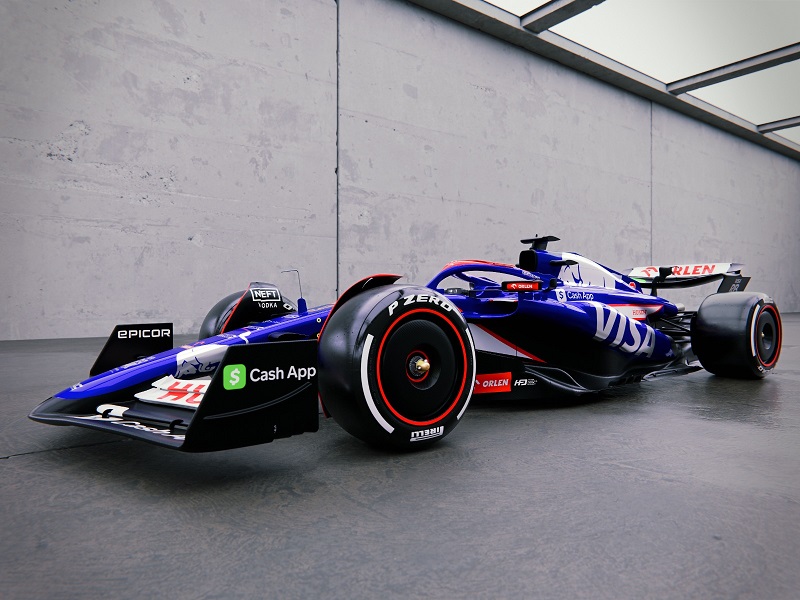 Hadapi Musim Balap F1 2024, Honda Perkenalkan Tim Balap Visa Cash App ...