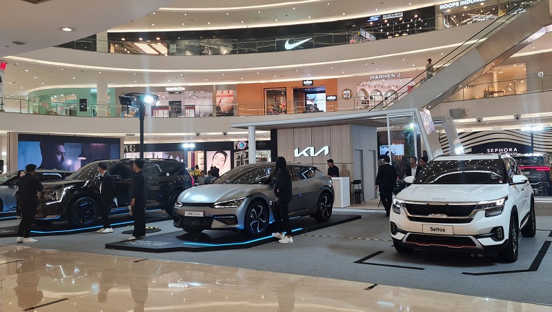 Kia EV9 dan EV6 Kembali Sapa Pengunjung Senayan City di 'Kia Movement ...