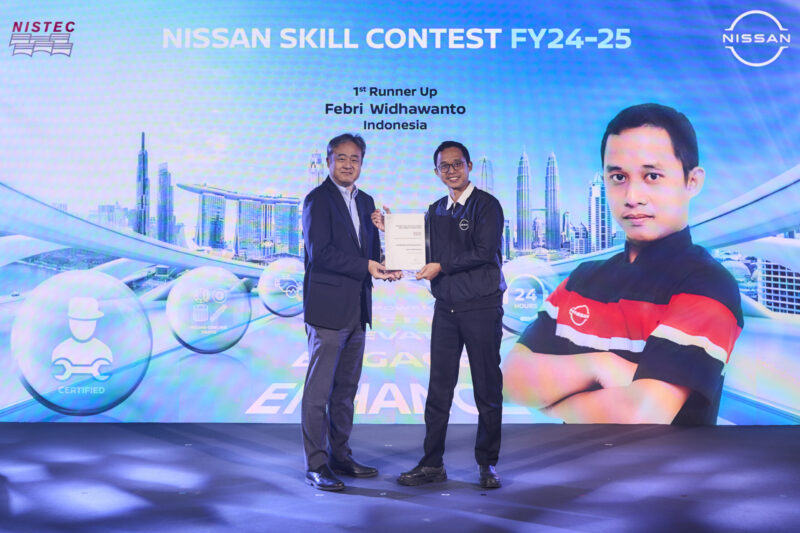 Teknisi Nissan Indonesia Runner-up Kompetisi Teknisi Asia Pasifik - NMAA
