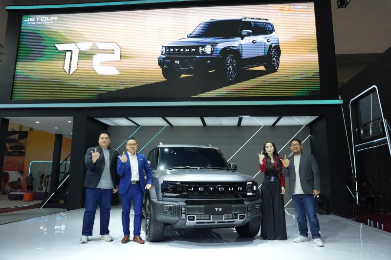 Penampilan Perdana Jetour T2 Setir Kanan di GIIAS 2025: SUV Boxy ...