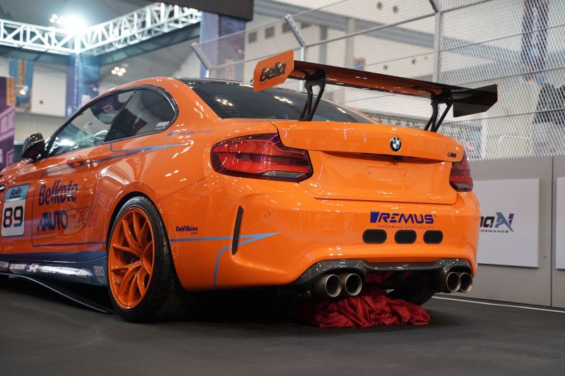 BMW M2 2019 ‘Bella’ Warna Fire Orange Jadi Bintang Booth Belkote Paint ...