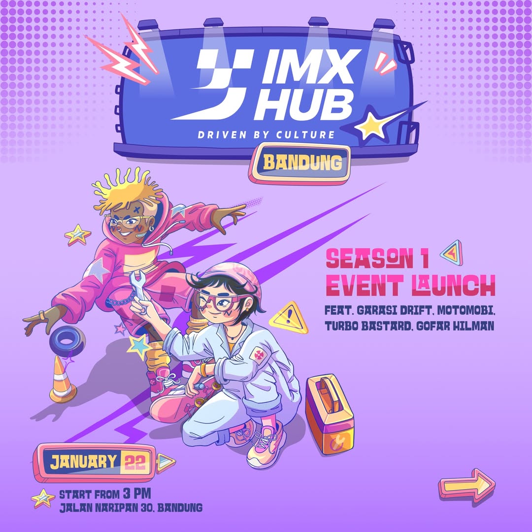 IMX Hub, Ruang Kolaborasi Otomotif dan Lifestyle Bakal Resmi Dibuka 22 ...