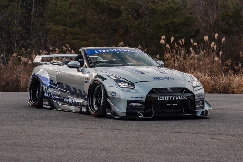 Intip Harga Body Kit Liberty Walk LB-WORKS Nissan R35 GT-R Final ...